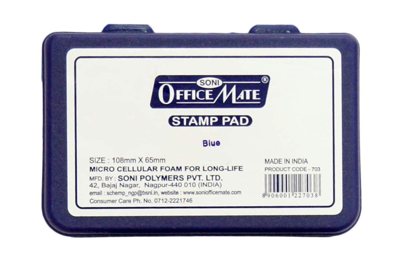 Office Mate Stamp Pad Medium Vlt - OurStore.in
