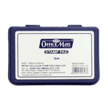 Office Mate Stamp Pad Medium Plain - OurStore.in