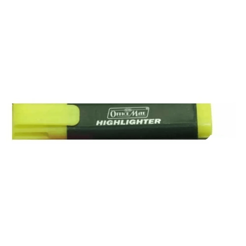 Office Mate Highlighter Yellow - OurStore.in