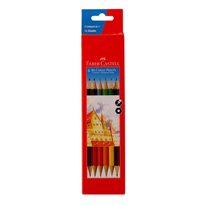 Faber Castell Bi Colour Pencil 18S - OurStore.in