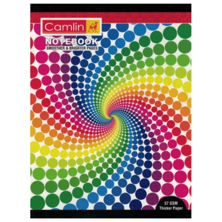 Camlin Crown Note Book A5 Double Ruled 164pgs - OurStore.in